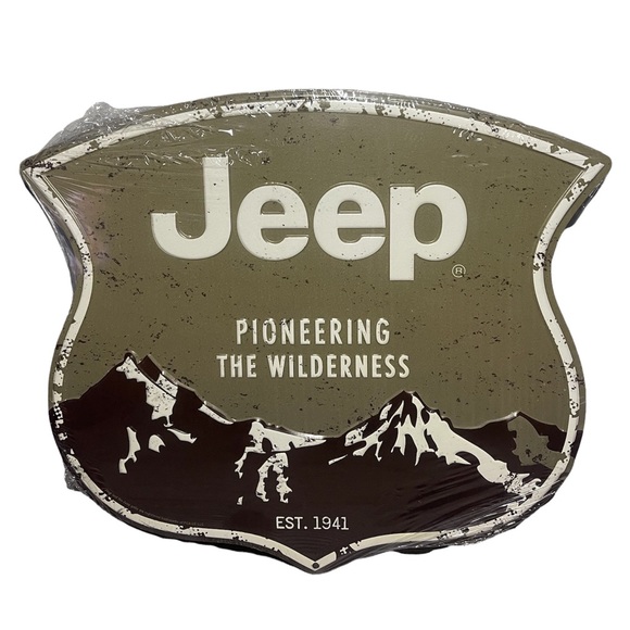 Open Road Brands | Other | Jeep Wrangler Cj Willys 941 Embossed 12 ...